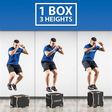 Synergee 3 In 1 Non Slip Plyometrics Boxes Synergee Fitness Usa