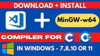 Part 1 How To Install And Setup Visual Studio Code And Mingw Compiler For C And C Knowledgebase ...
