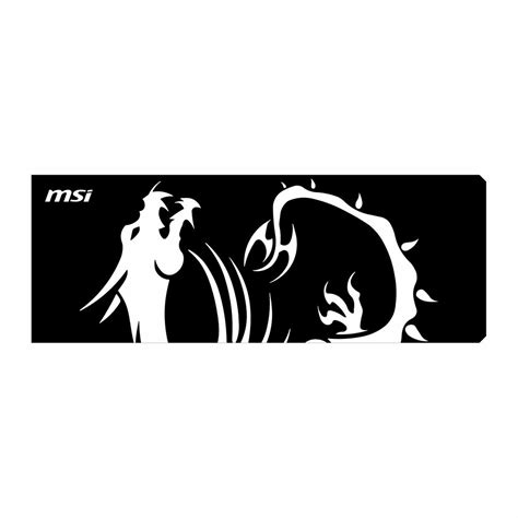 Rgb Gpu Backplate Msi Dragon Coldzero