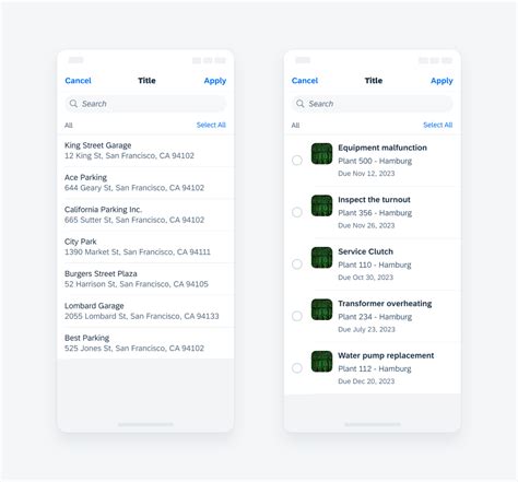 list picker form cell sap fiori for ios design guidelines