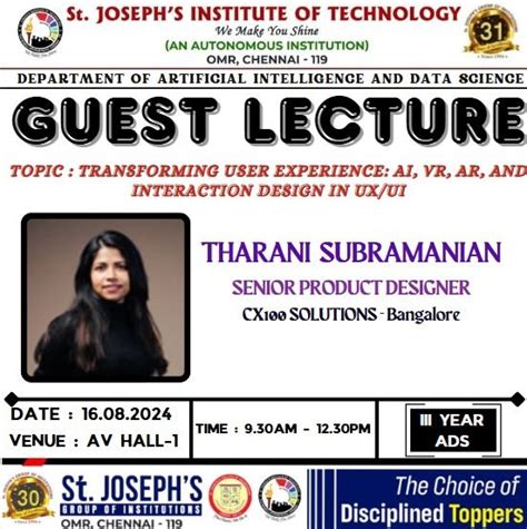 department of artificial intelligence and data science st joseph s