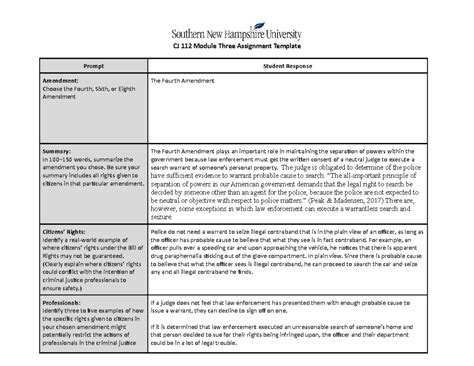 Cj 112 Module Three Assignment Sept 18 Cj 112 Module Three Assignment Template Prompt