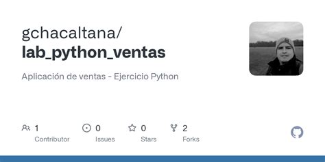 GitHub gchacaltana lab python ventas Aplicación de ventas Ejercicio Python