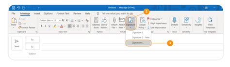 How To Add Signature In Outlook Create Add Signture Methods