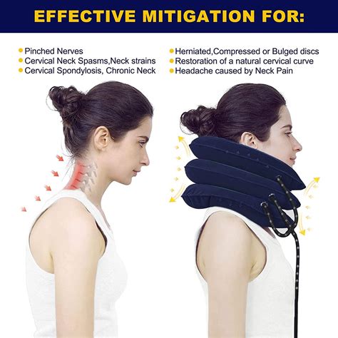 Cervical Neck Traction Device For Neck Pain Relief Adjustable