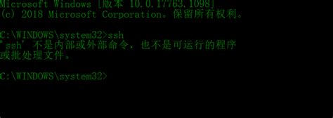 win10 cmd 不能使用ssh csdn社区