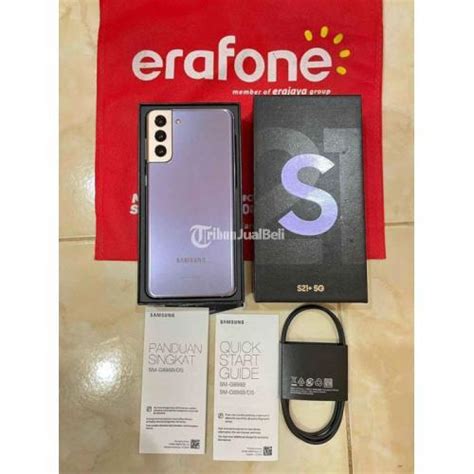 HP Samsung S21 Plus Bekas Resmi SEIN RAM 8 128GB Fullset Mulus Di Jakarta Pusat Tribun JualBeli