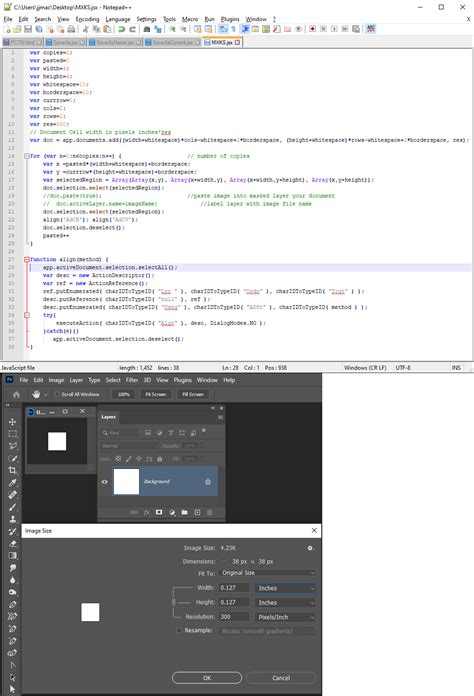 how to set alignment in script adobe community 12209197