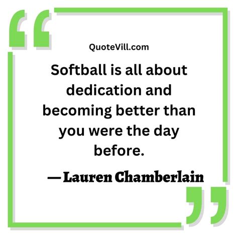 Softball Quotes