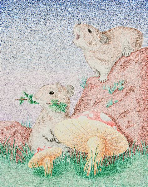Pika Drawing By Jeanette K Fine Art America