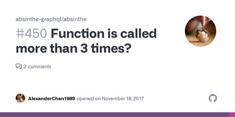 Function Is Called More Than 3 Times · Issue 450 · Absinthe Graphql