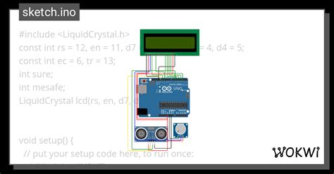 Arduino ile dijital Metre yapımı Wokwi ESP32 STM32 Arduino Simulator