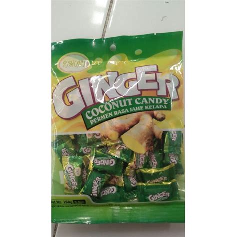 Jual Permen Jahe Ginger Ginger Coconut Candy Shopee Indonesia