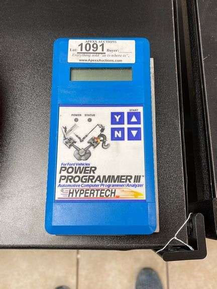 Hypertech Power Programmer Iii For Ford Vehicles Apexx Auctions