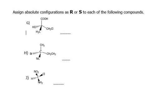 answered assign absolute configurations as r or… bartleby