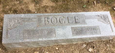 Emma Rose Harris Bogle 1878 1912 Find A Grave Memorial