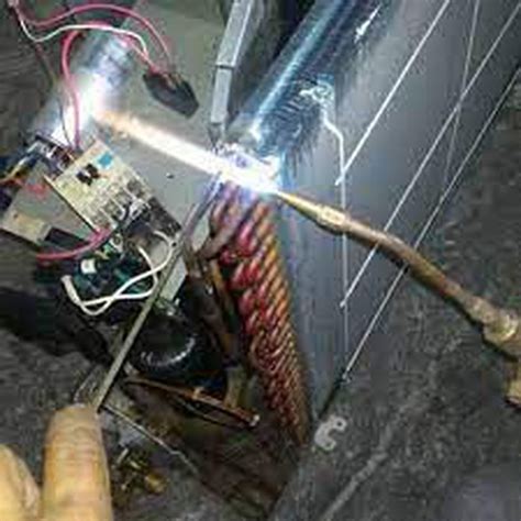 Las Pipa Kondensor Dan Isi Freon R 22