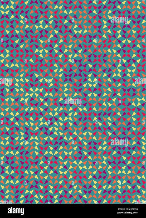 Abstract Geometrical Generative Computational Art Illustration Stock