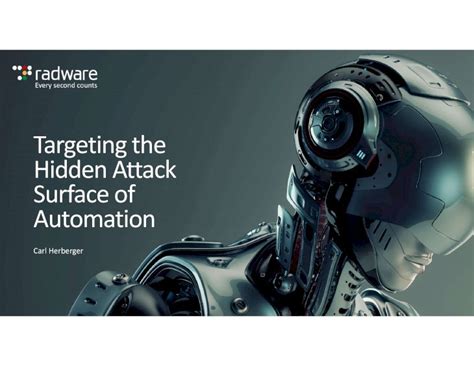 Pdf Targeting The Hidden Attack Surface Of Automation · Targeting The