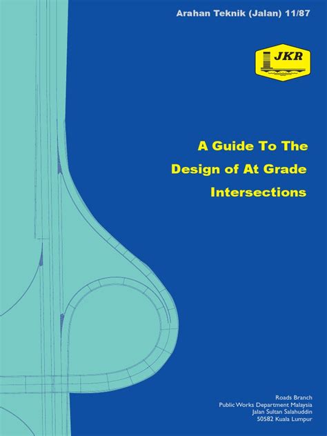 A Guide To The Design Of At Grade Intersections Pdf Pdf Traffic Intersection Road