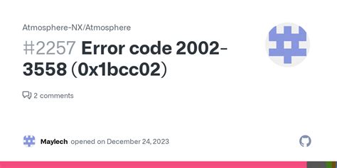 Error Code 2002 3558 0x1bcc02 · Issue 2257 · Atmosphere Nx