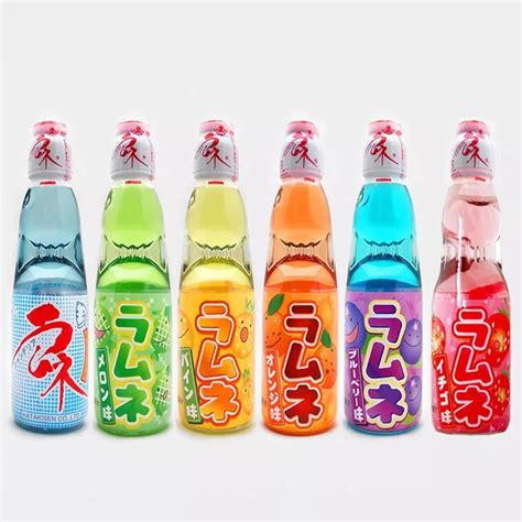 Japanese Drinks Six Different Flavored Sodas 壁紙 かわいい Pretty Food