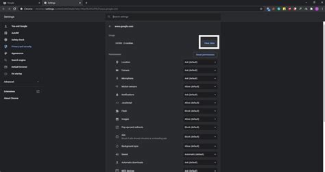 How To Clear Cookies And Cache For One Site In Chrome Browser