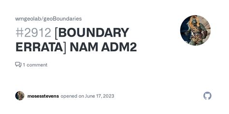 Boundary Errata Nam Adm2 · Issue 2912 · Wmgeolabgeoboundaries · Github