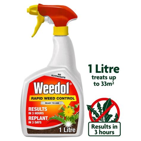 Weedol Rapid Weed Control Spray 1l Morrisons Online Groceries And Offers