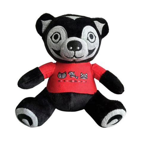 Plush Toy Cubby The Black Bear Tsain Ko Native T Shop