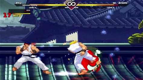 Ryu Ken The Elemental Vs Bison Elemental Synergy Crusher Epic