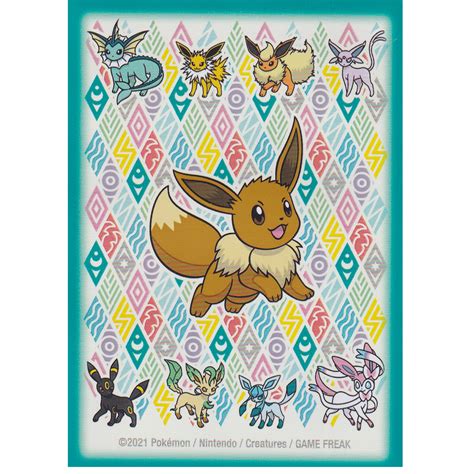 Pokemon Center Sleeves Eevee Prismatic Einzelne Hülle Holoncardshop