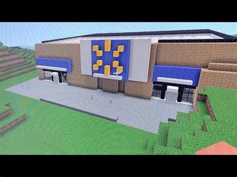 Building Up Walmart ️ Minecraft Youtube