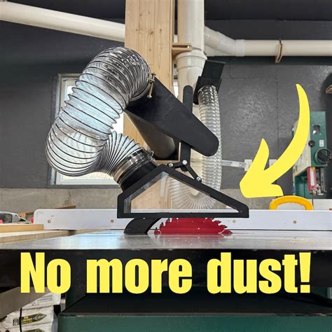 Table Saw Dust Collection Hood Etsy