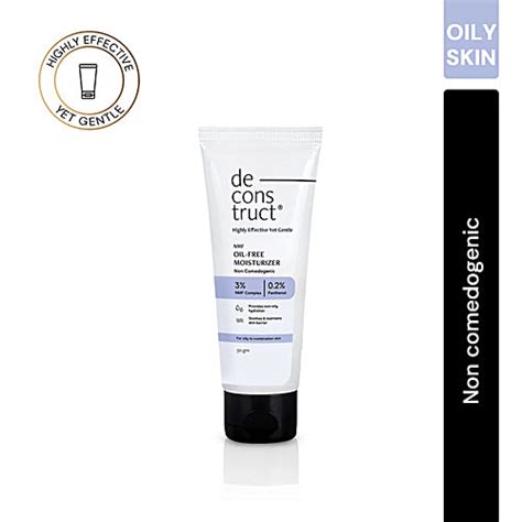 Buy Deconstruct Oil Free Moisturizer For Oily Skin 3 Nmf Complex 0