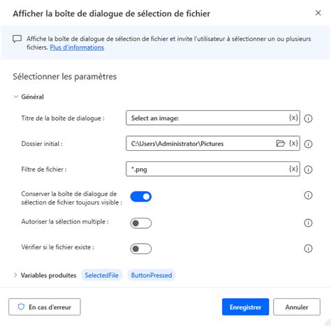 Référence Des Actions Des Boîtes De Messages Power Automate