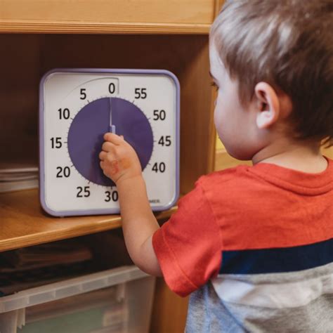 Time Timer Medium Klassesæt 3 Stk Orange Grøn Og Lilla Time Timer Medium Klassesæt 3 Stk Orange Grøn Og Lilla