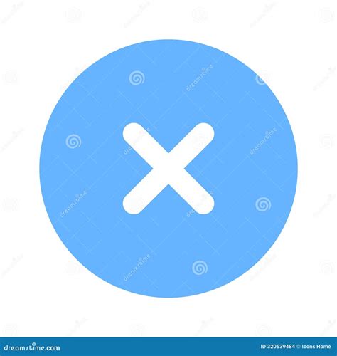 Remove Or Delete Button Icon User Interface Vector Stock Vector
