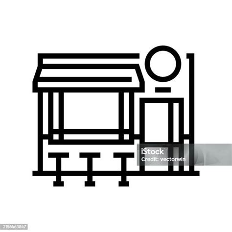 타파스 바 길거리 음식 카페 선 아이콘 벡터 일러스트 레이 션 거리에 대한 스톡 벡터 아트 및 기타 이미지 거리 겨울 궁중팬 Istock