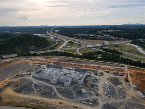 Buc Ees Sevierville Construction Captured By Drone