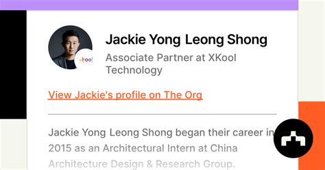 Jackie Yong Leong Shong Associate Partner At Xkool Technology The Org