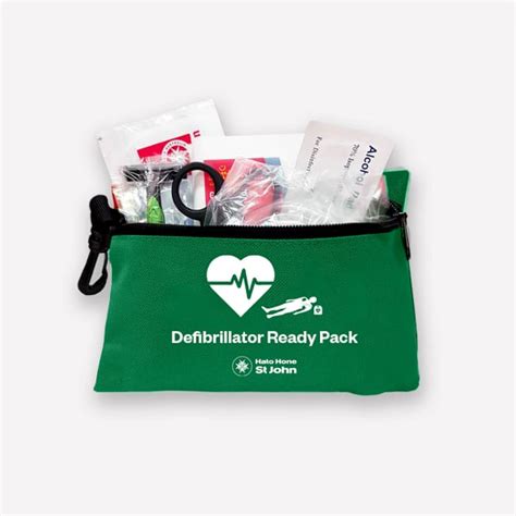 St John New Zealand Defibrillator Ready Kit