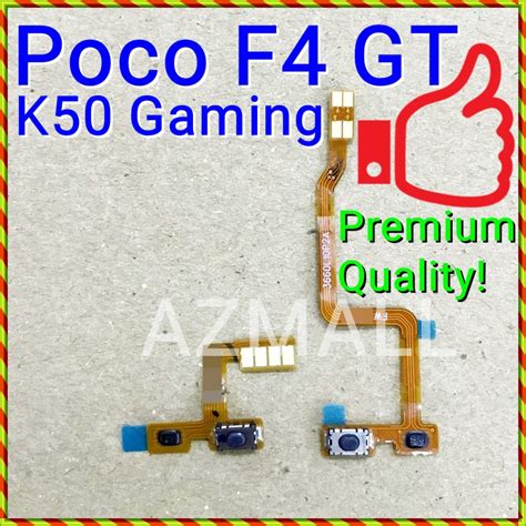 New Ori Left Right Pop Up Shoulder Trigger Side Button Flex Ribbon Xiaomi Poco F4 Gt Redmi K50