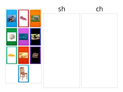Ch Sh Sort Categorize