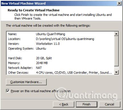 Instructions For Installing Ubuntu On VMware Workstation