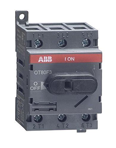 1 Abb Ot80f3 Disconnect Non Fusible Switch 3p 80a Ul508