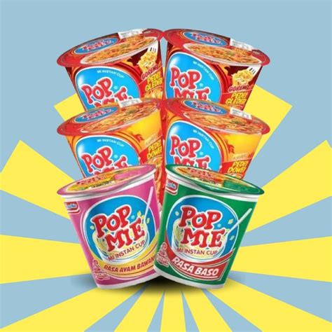 Jual Popmie Popmi Kuah Goreng Dower 75gr Shopee Indonesia