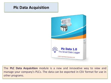 Plc Data Acquisitionpptx