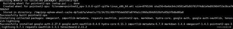 error failed building wheel for pointnet2 ops解决方法 csdn博客