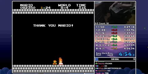 Super Mario Bros World Record Just Six Frames Away From A Perfect